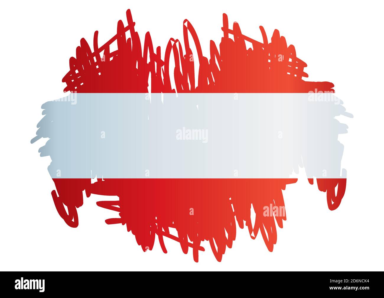 Flag of Austria, Bright, Republic of Austria. colorful vector ...