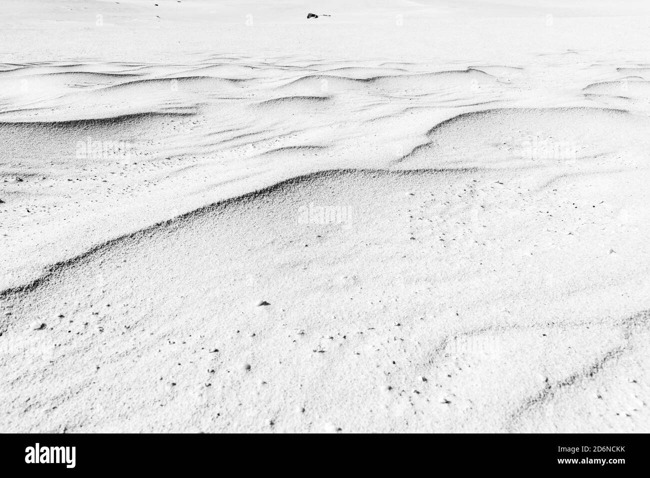 Abstract of sand background, close-up. Black and white Stock Photo - Alamy