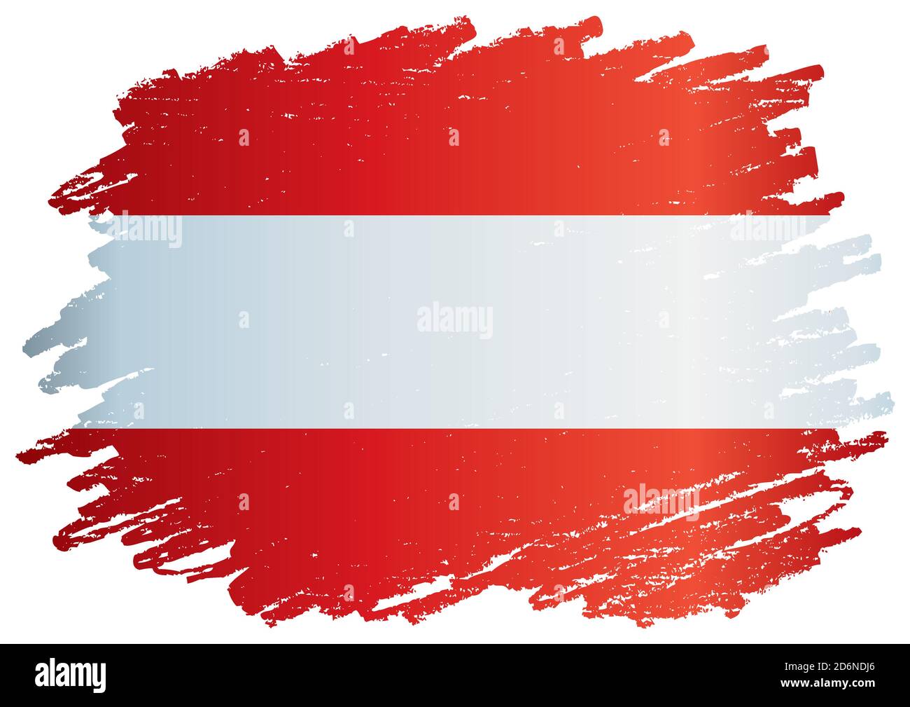 Flag of Austria, Bright, Republic of Austria. colorful vector ...