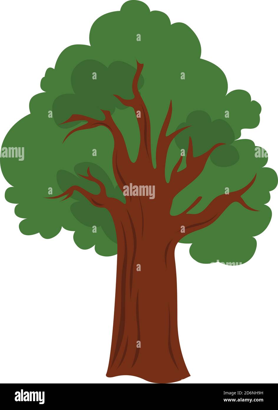 Big Oak Tree Clip Art