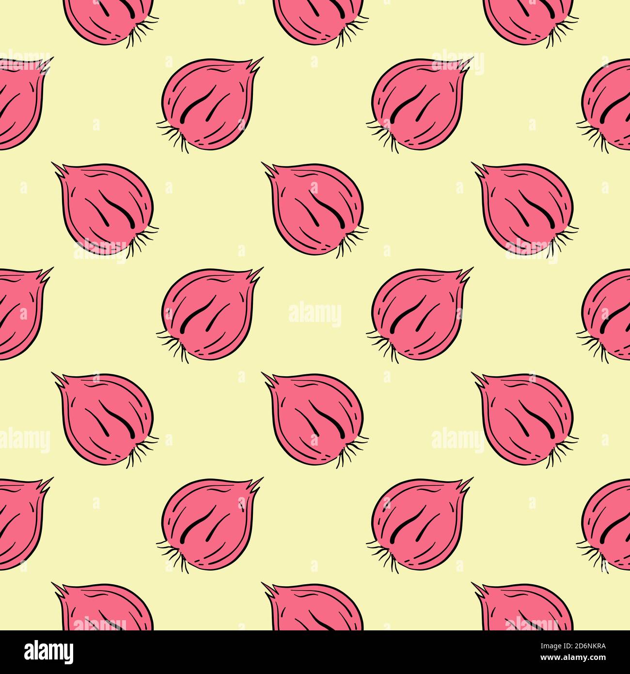 Sliced onion isolated on Stock Vector Images - Alamy