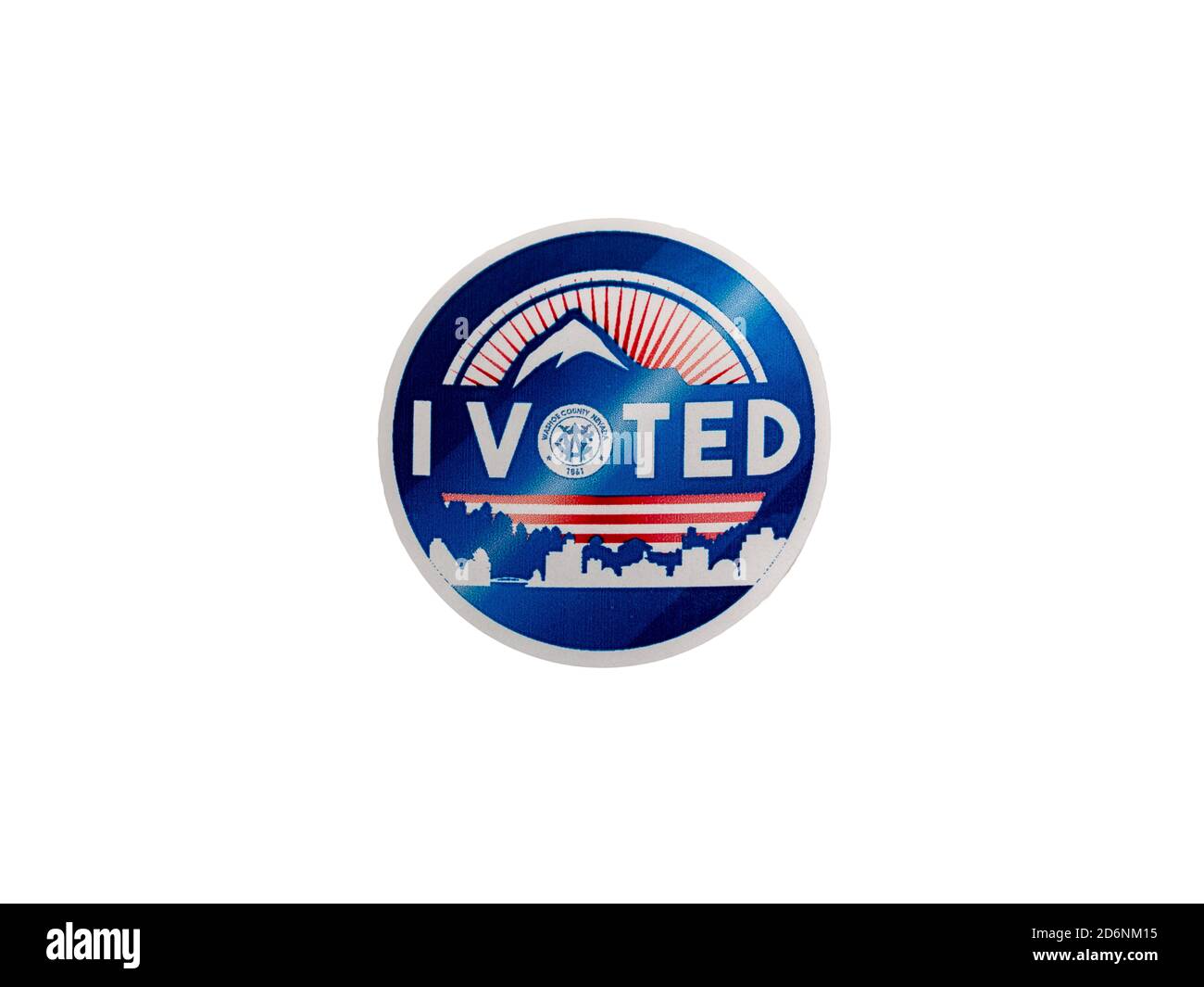 2020 i voted sticker Cut Out Stock Images & Pictures - Alamy