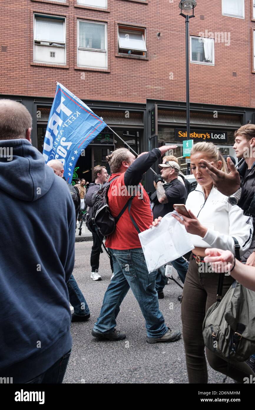 Stand Up X With Piers Corbyn (Jeremy Corbyn's Brother) Rally in Central ...