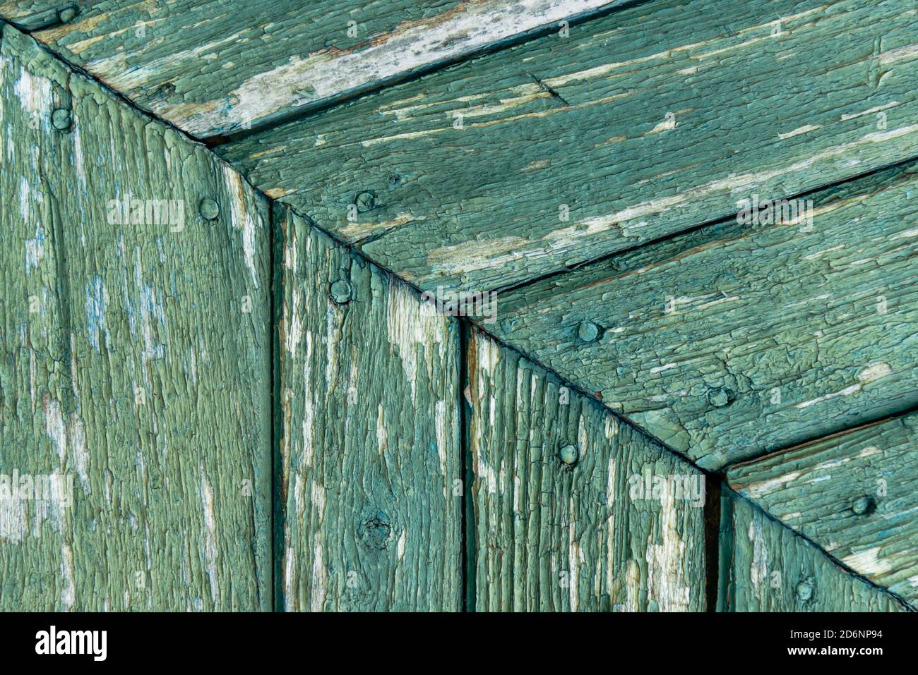 Surface of old blue painted diagonal boards Stock Photo - Alamy