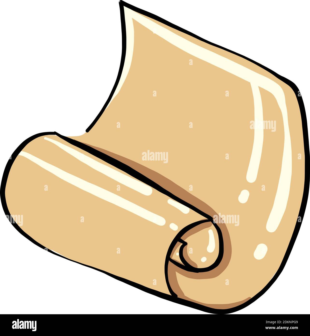 3d blank paper note Stock Vector Images - Alamy