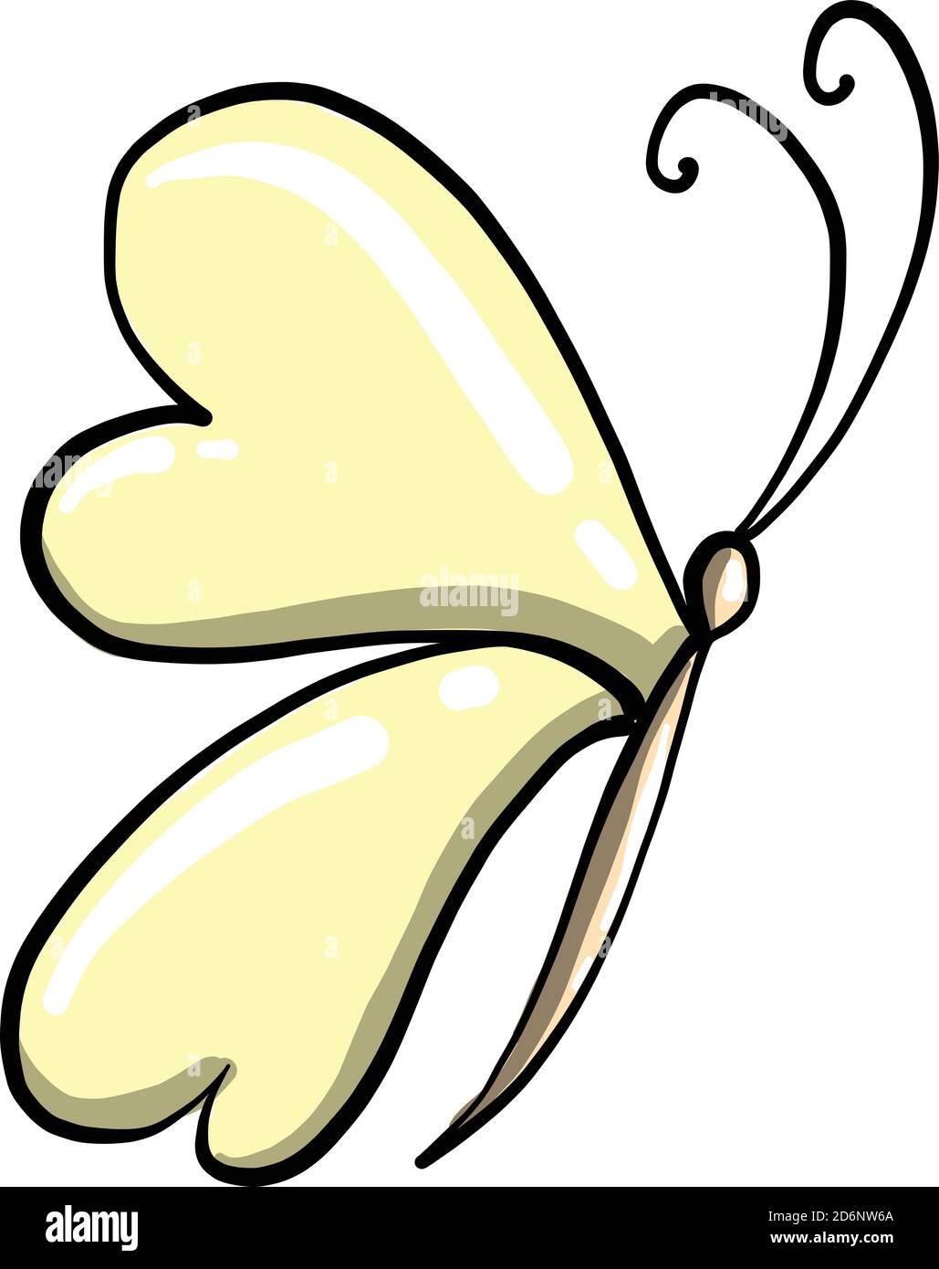 Simple butterfly hi-res stock photography and images - Alamy