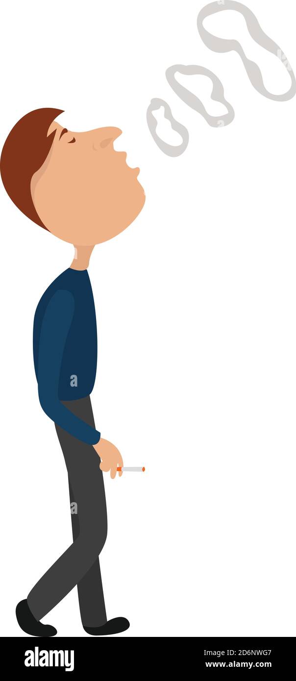 Smoke steam circle ring Stock Vector Images - Alamy