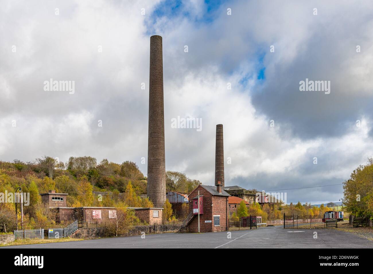 Patna, Scotland, UK - October 10, 2020: The Scottish Industrial Railway ...