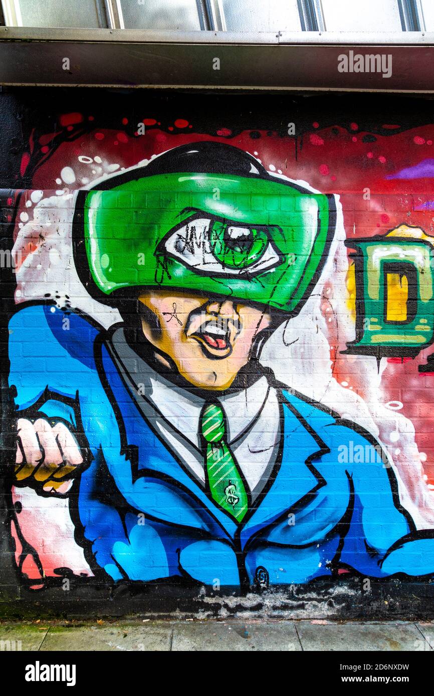 Donald trump street art hi-res stock photography and images - Alamy