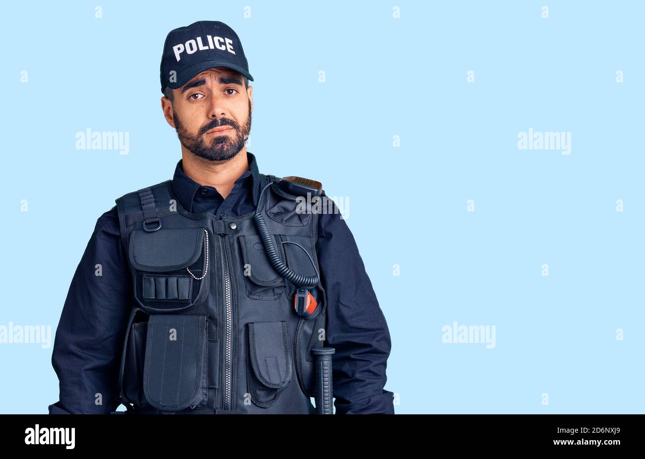 Bored policeman hi-res stock photography and images - Alamy