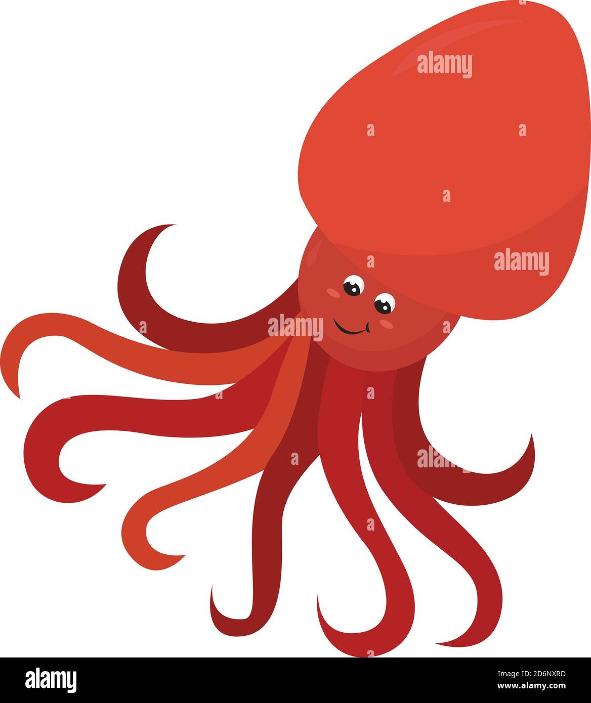 Happy cuttlefish Stock Vector Images - Alamy