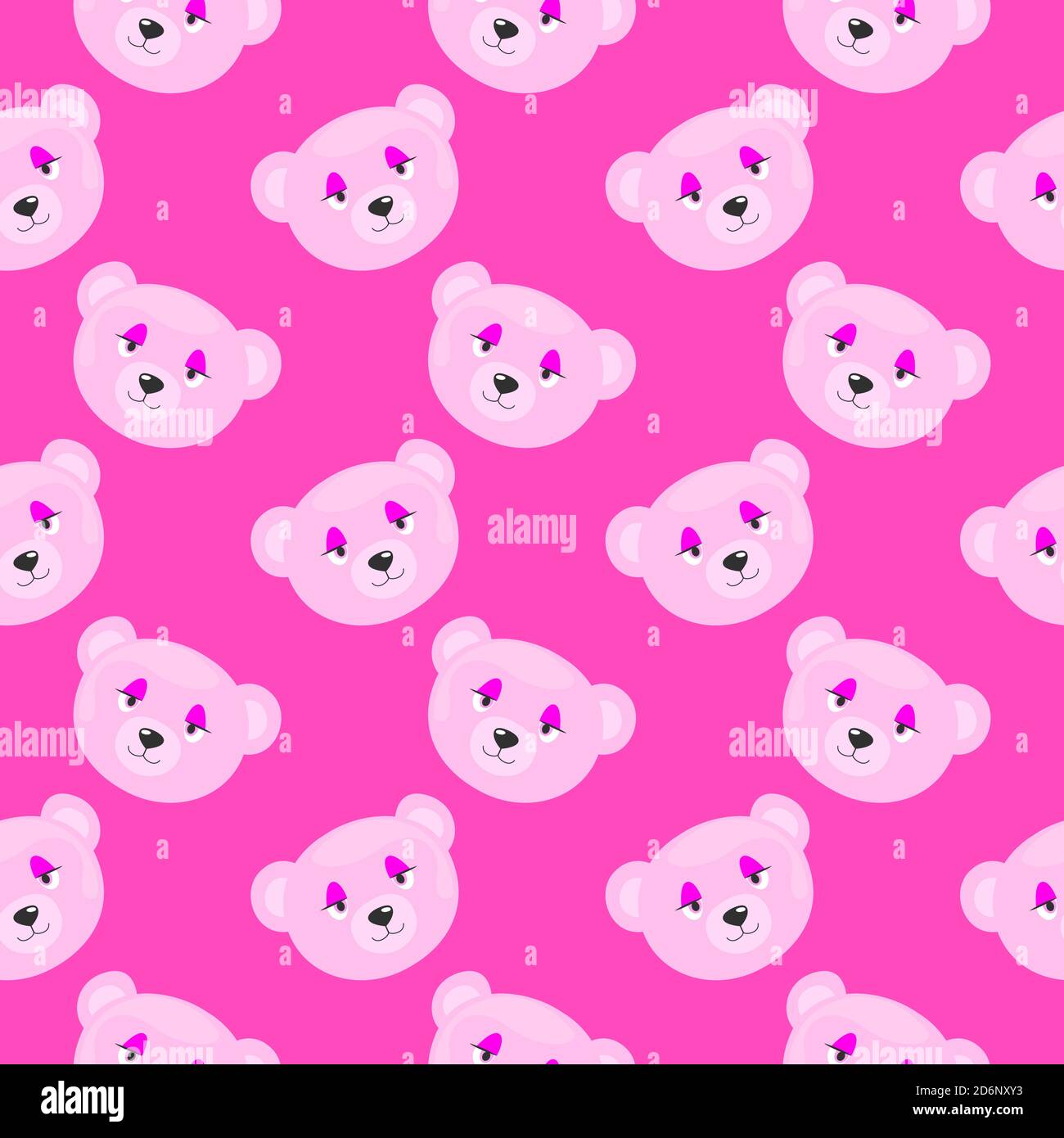 Teddy bear cartoon pattern Stock Vector Images - Alamy