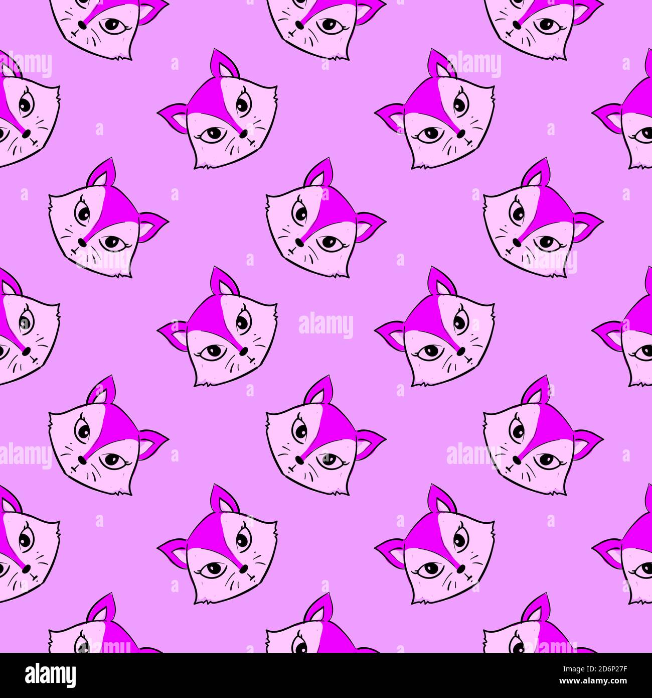 Fox fabric Stock Vector Images - Alamy