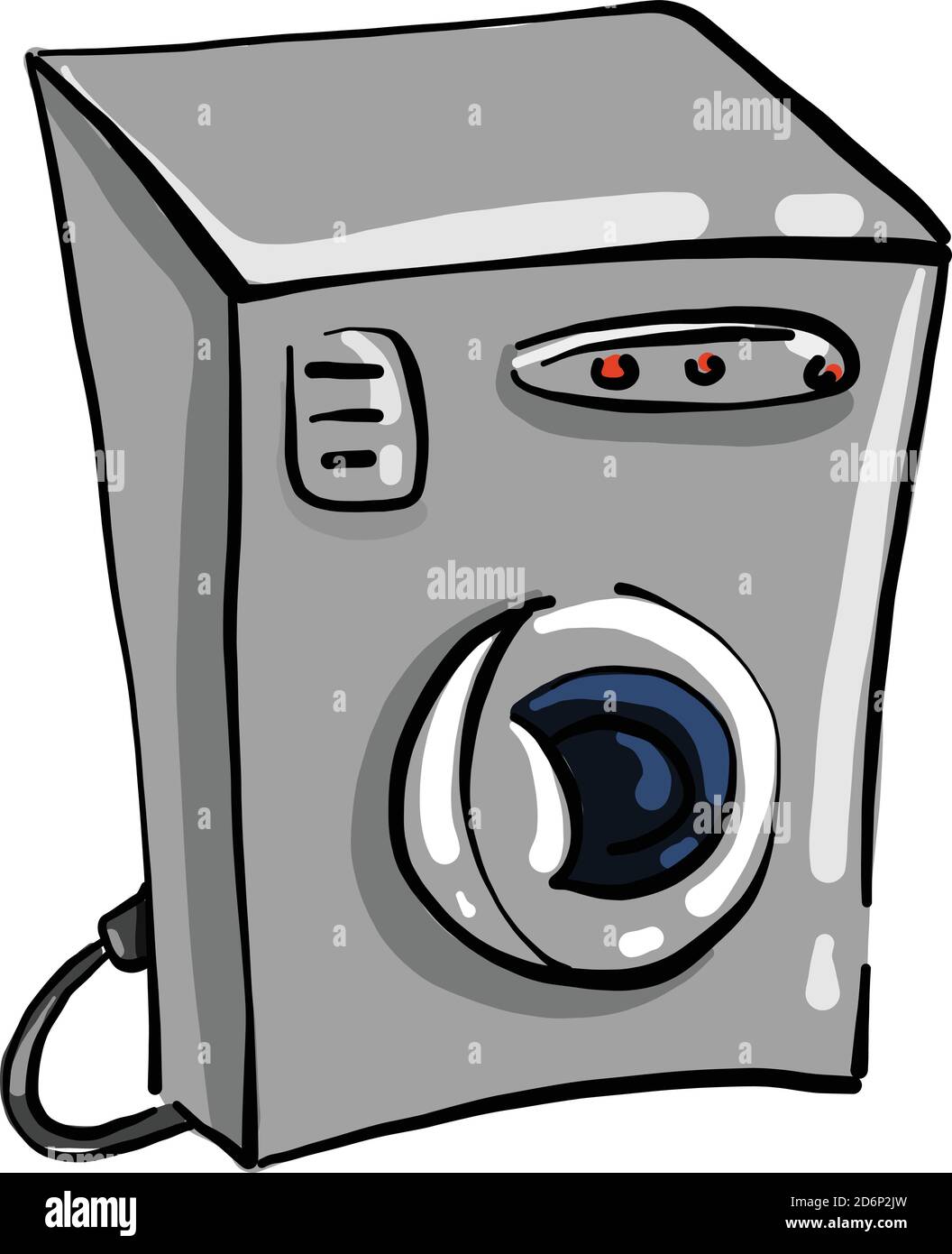 Washing machine mock up Stock Vector Images - Alamy