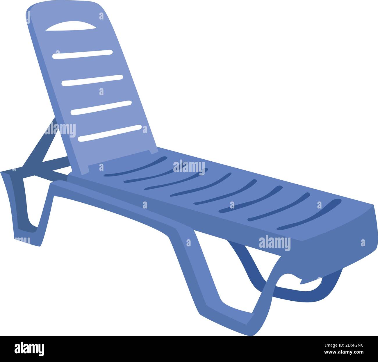 Lounger vector vectors Cut Out Stock Images & Pictures - Alamy