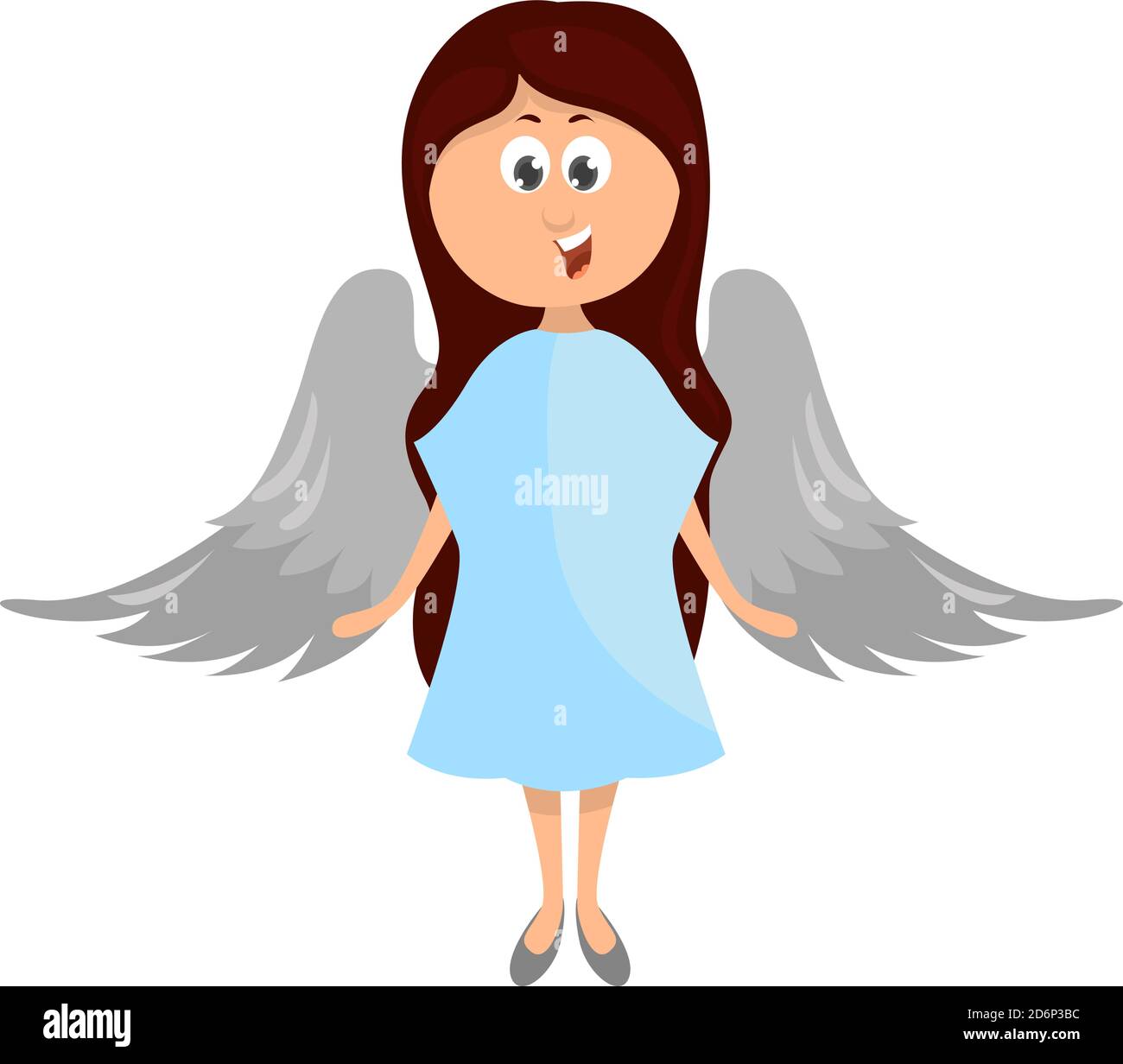 Little angel Stock Vector Images - Alamy