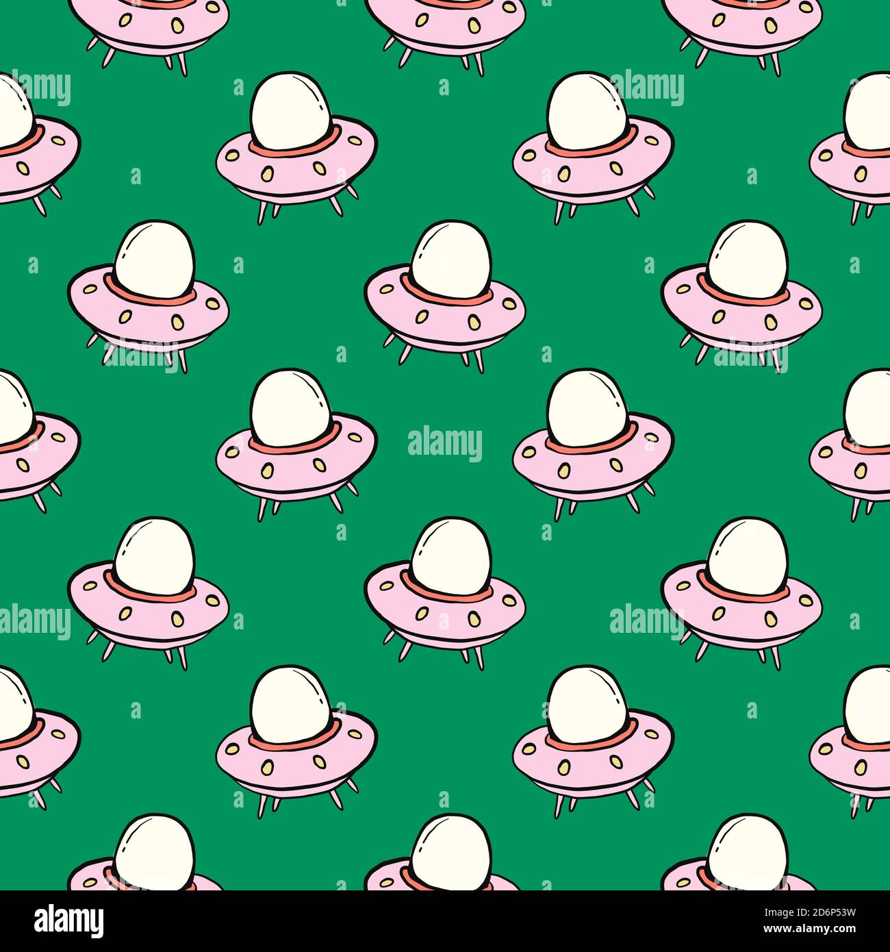 Seamless alien head background Stock Vector Images - Alamy