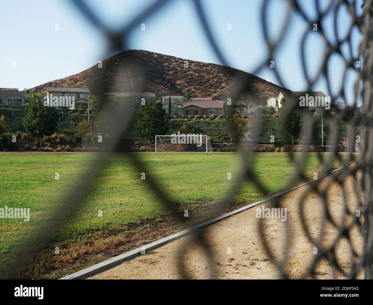 Metal security gate football stadium hi-res stock photography and ...