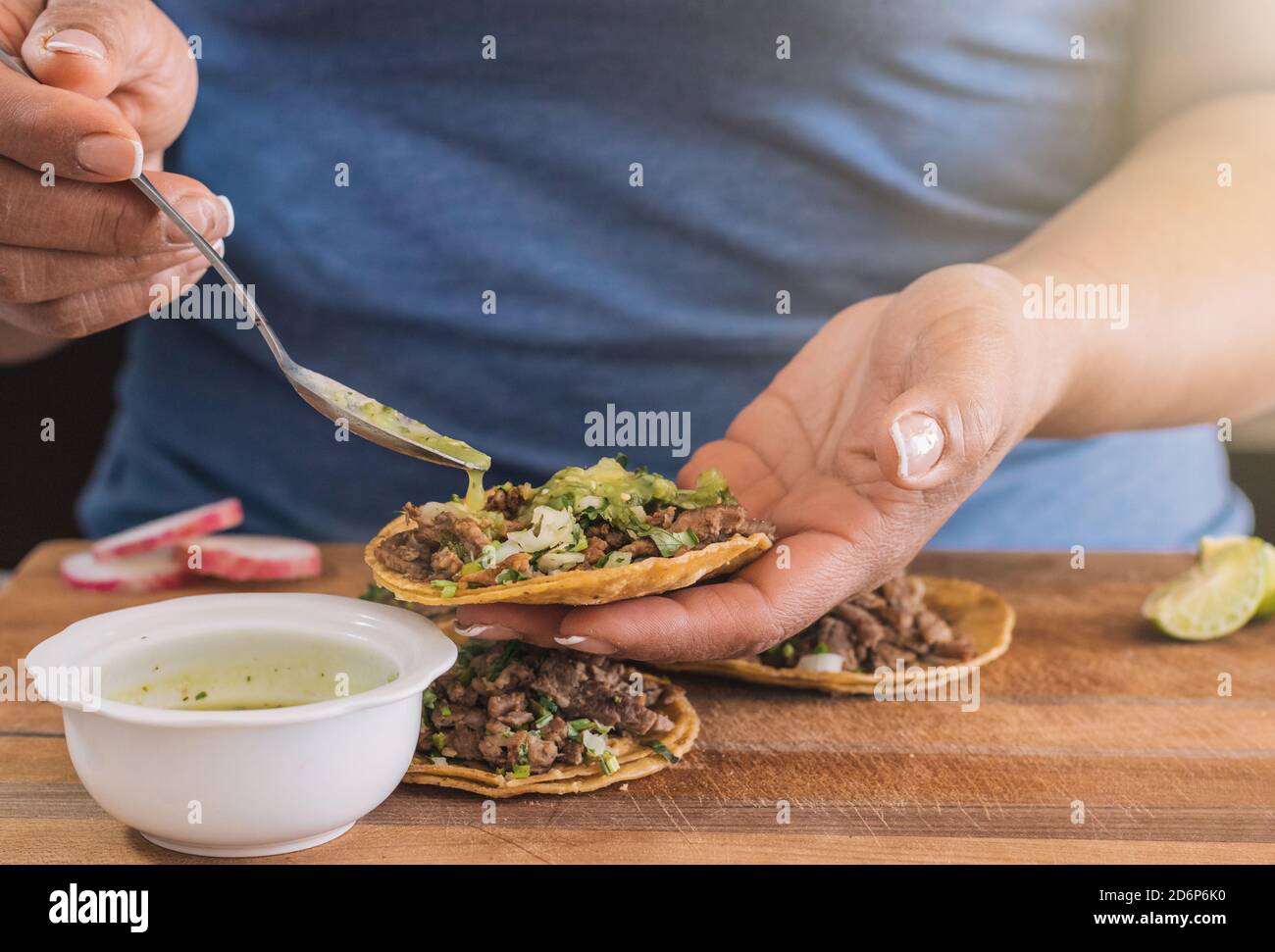 Mexico woman cook hi-res stock photography and images - Alamy