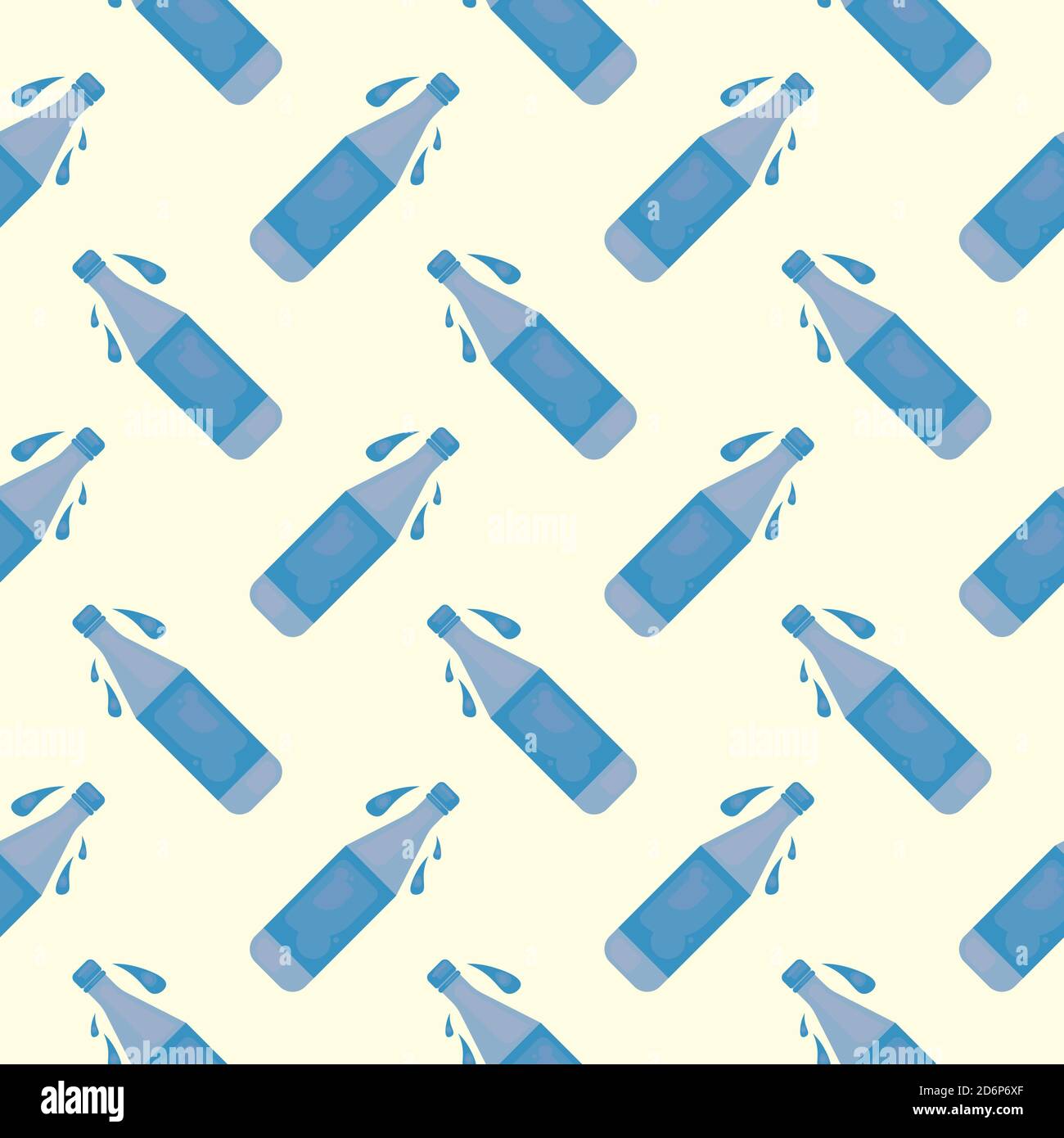 Blue bottle,seamless pattern on white background Stock Vector Image & Art - Alamy