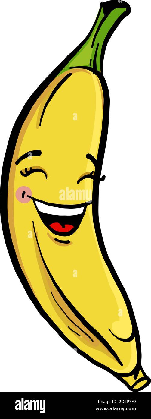 Happy Banana Clip Art