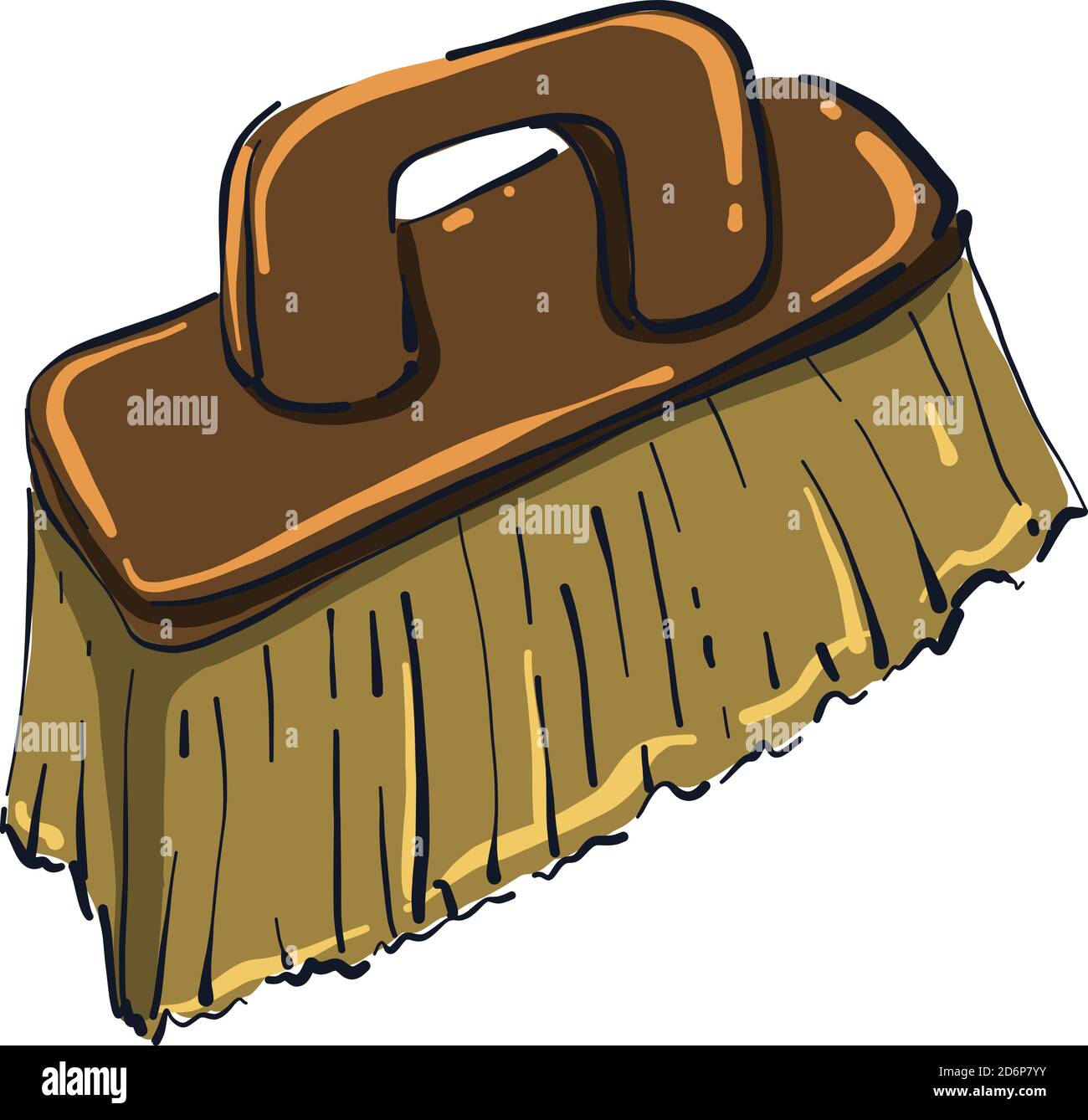 Brush stroke black vector Stock Vector Images - Alamy