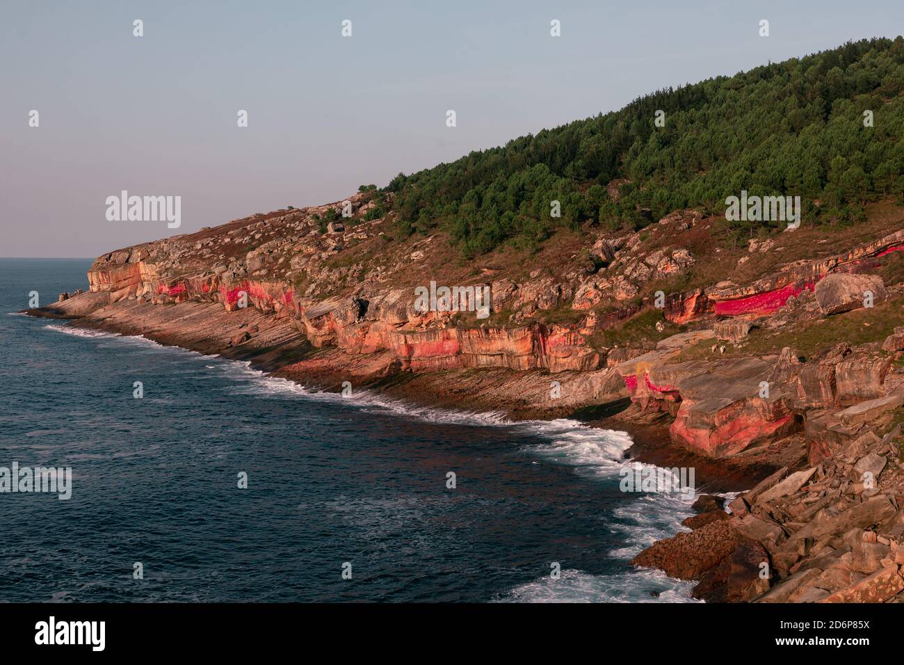 Look at Labetxu, famous valley with amazing colors and geological ...