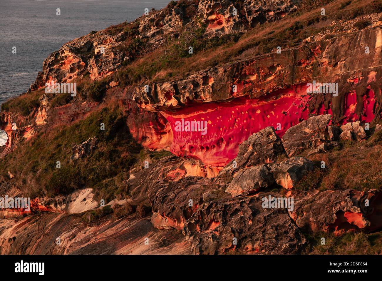 Look at Labetxu, famous valley with amazing colors and geological ...