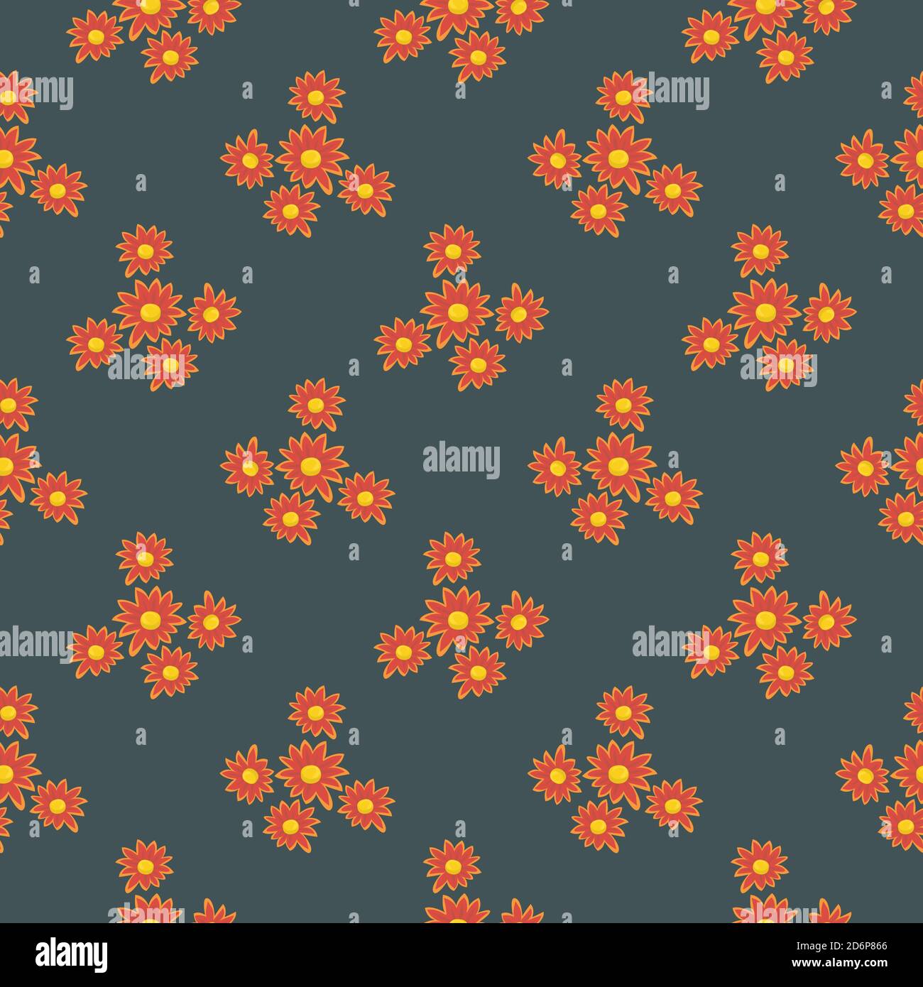 Grey floral pattern Stock Vector Images - Alamy