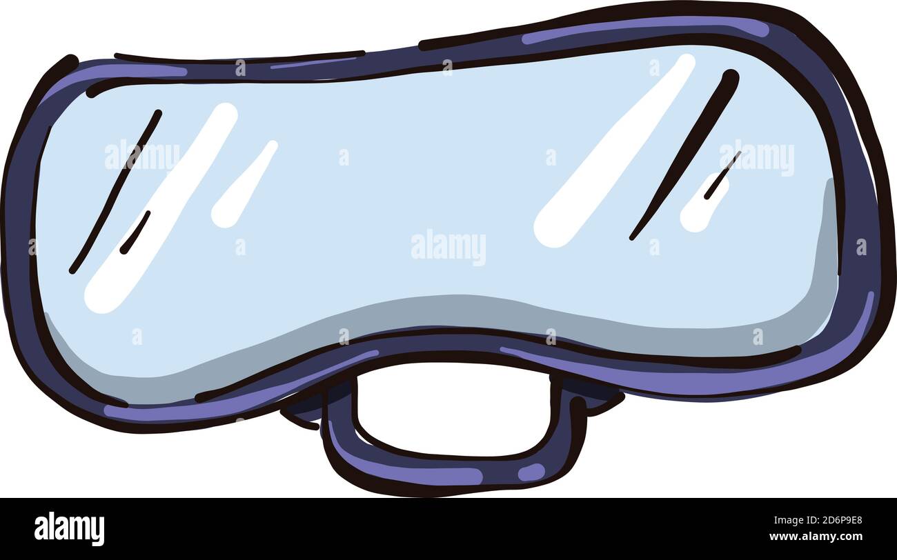 Cool glasses for water, illustration, vector on white background Stock ...