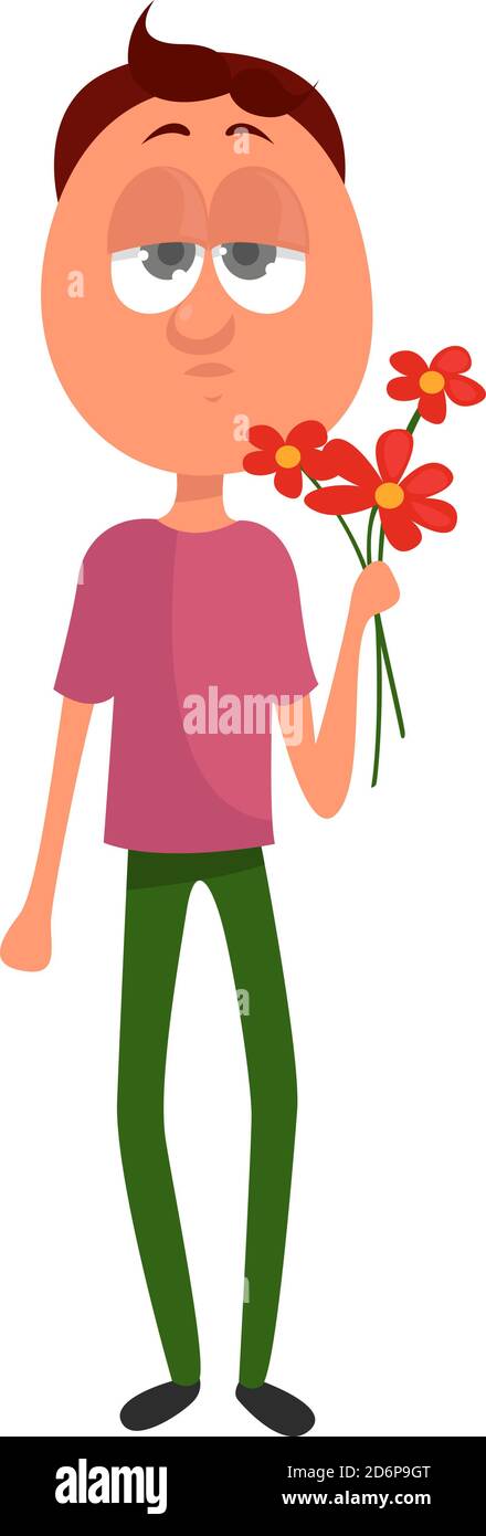 First date, illustration, vector on white background Stock Vector Image ...