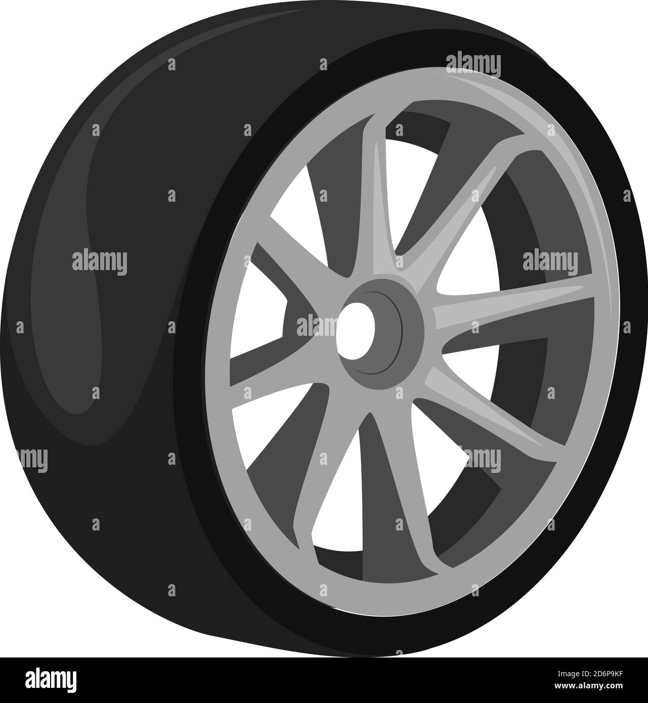 Object on white wheel Cut Out Stock Images & Pictures - Alamy