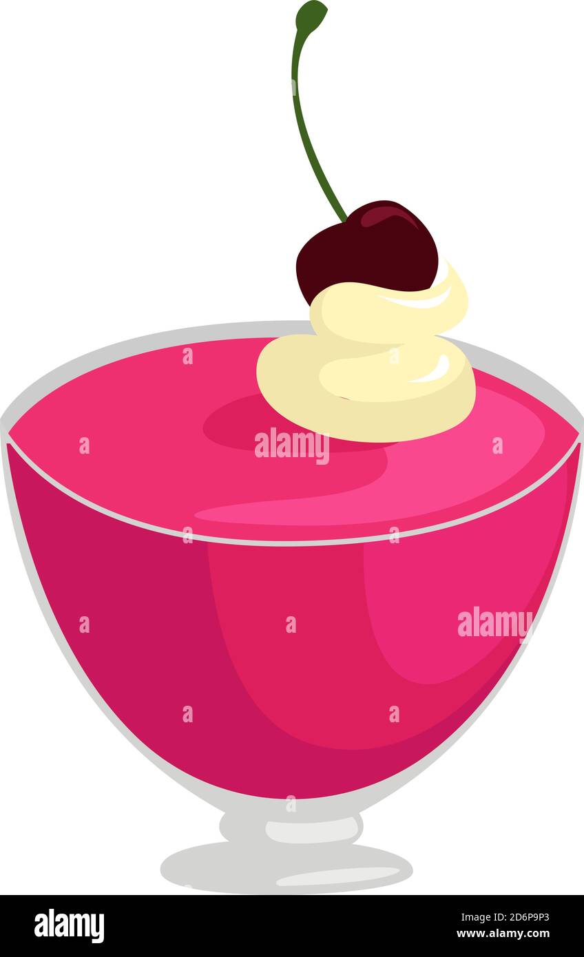 Dairy dessert vector vectors Cut Out Stock Images & Pictures - Alamy