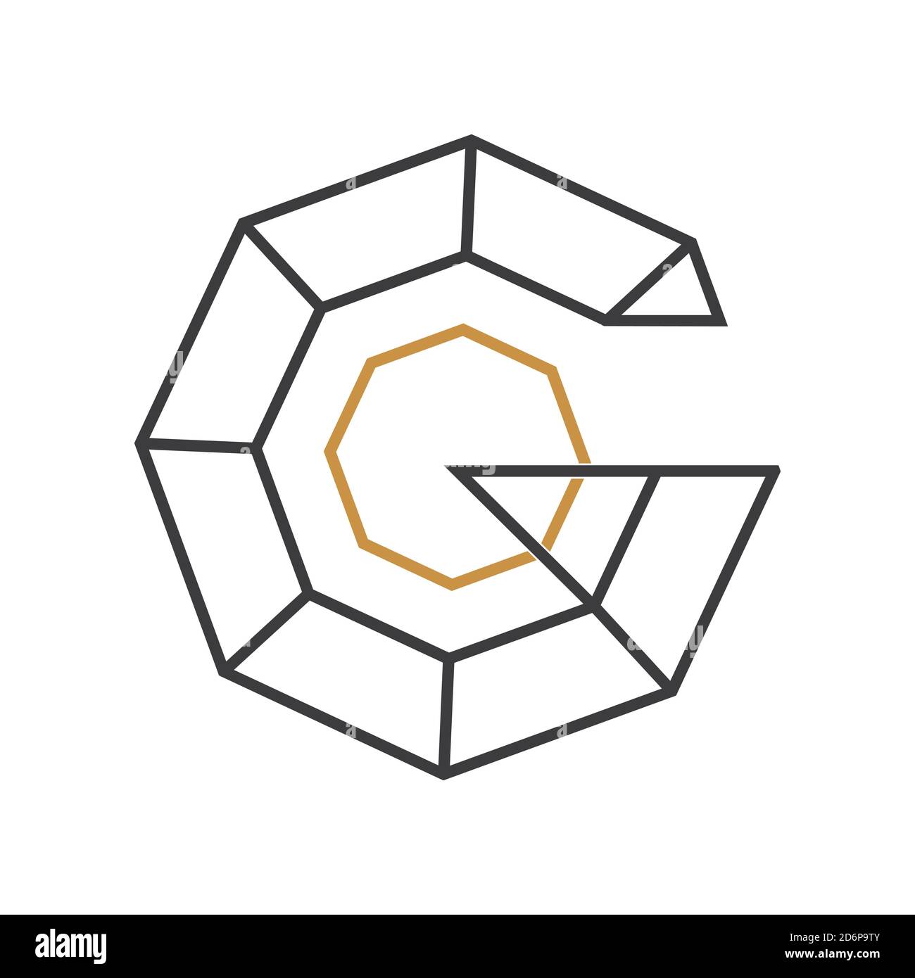 Initial letter go logo or og logo vector design template Stock Vector ...