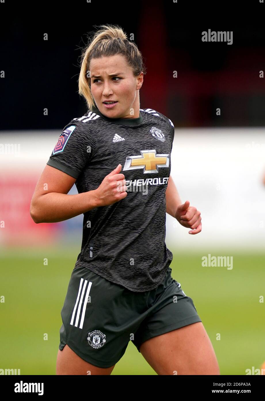 Manchester United's Amy Turner during the FA Women's Super League match ...