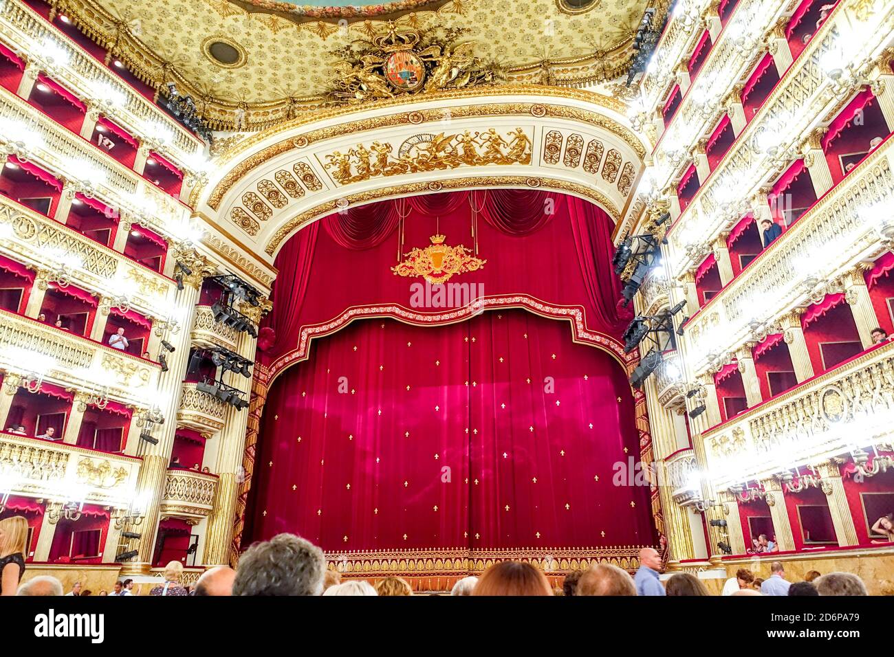 Italy naples san carlo theater hi-res stock photography and images - Alamy