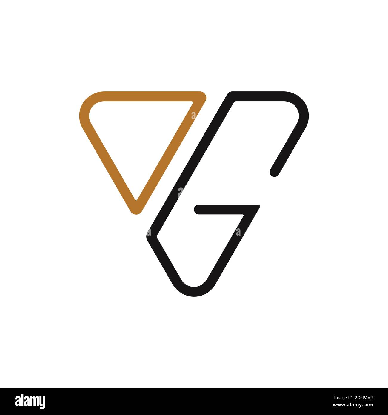 Initial letter go logo or og logo vector design template Stock Vector ...