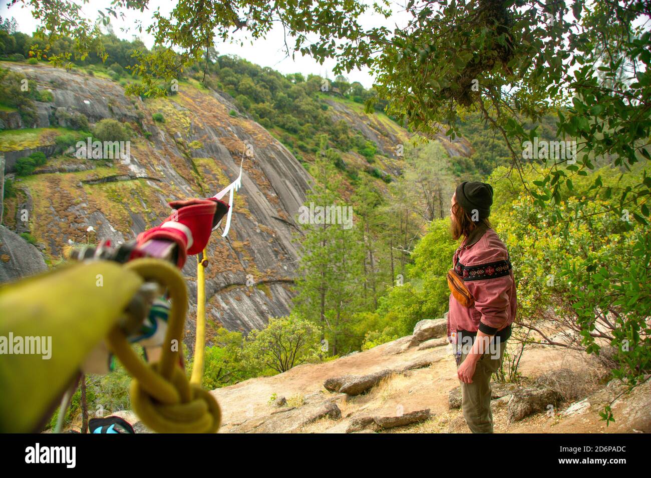 Slacklining hi-res stock photography and images - Alamy