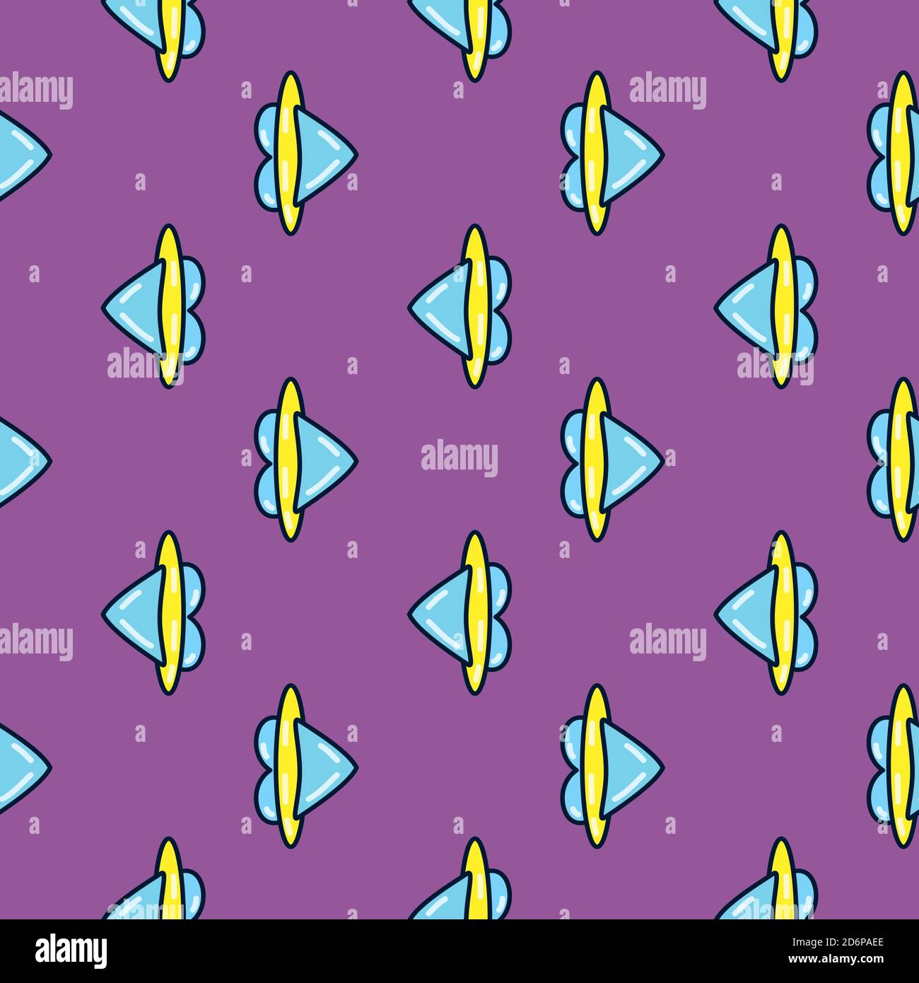 Seamless ornament pattern on Cut Out Stock Images & Pictures - Alamy