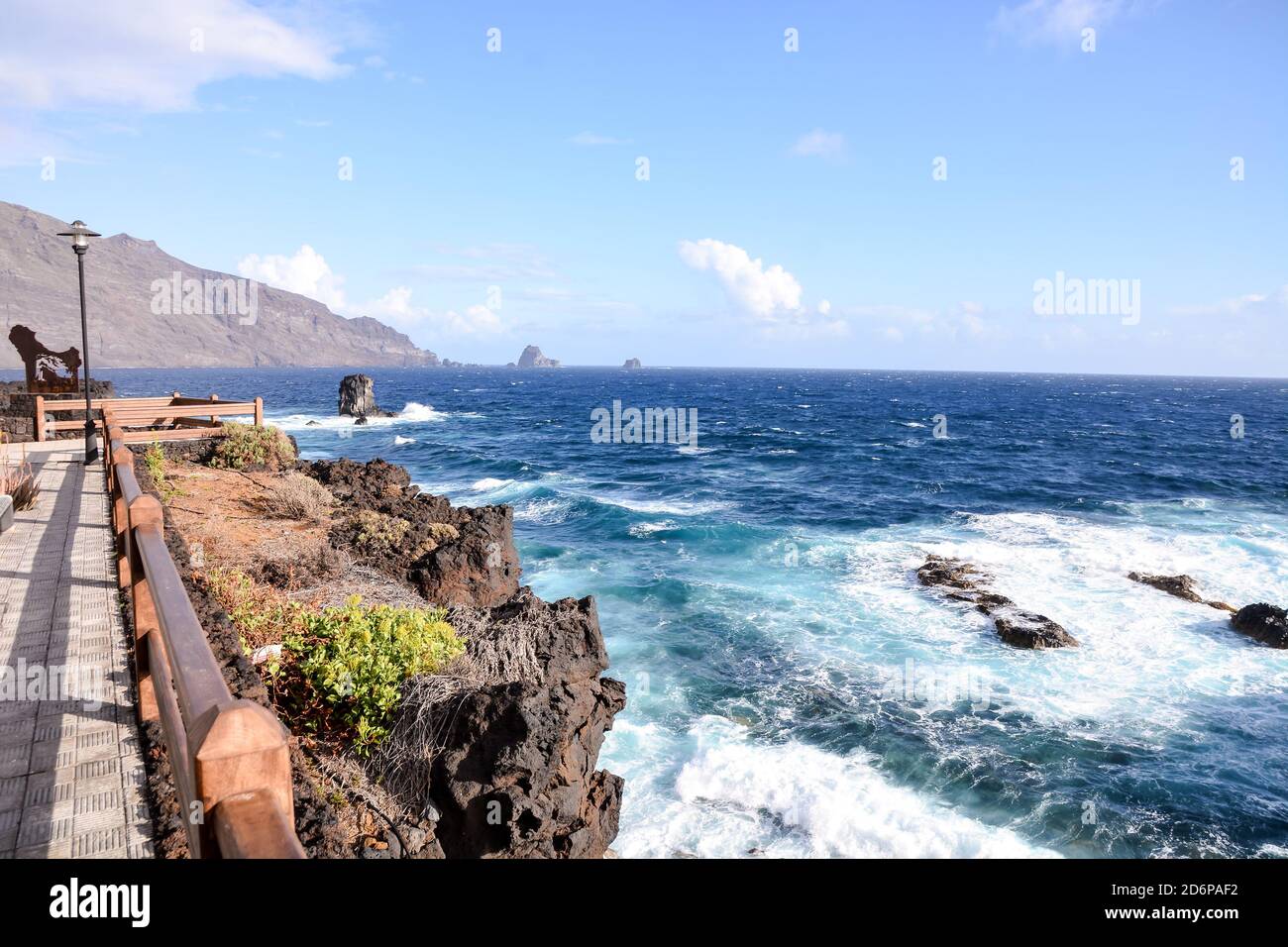Landscape Of El Hierro Canary Island Spain Stock Photo - Alamy