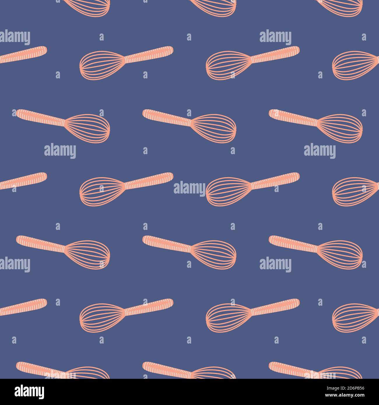 Kitchen whisk,seamless pattern on dark blue background Stock Vector ...