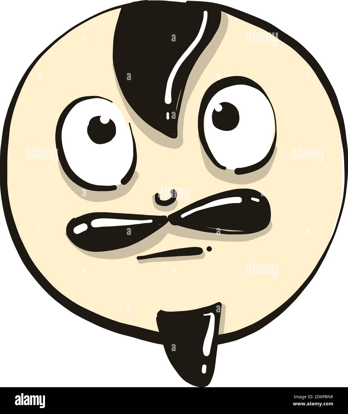 Human nose on hand Stock Vector Images - Alamy