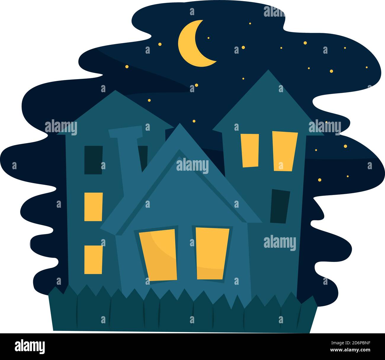 City on the moon Cut Out Stock Images & Pictures - Alamy