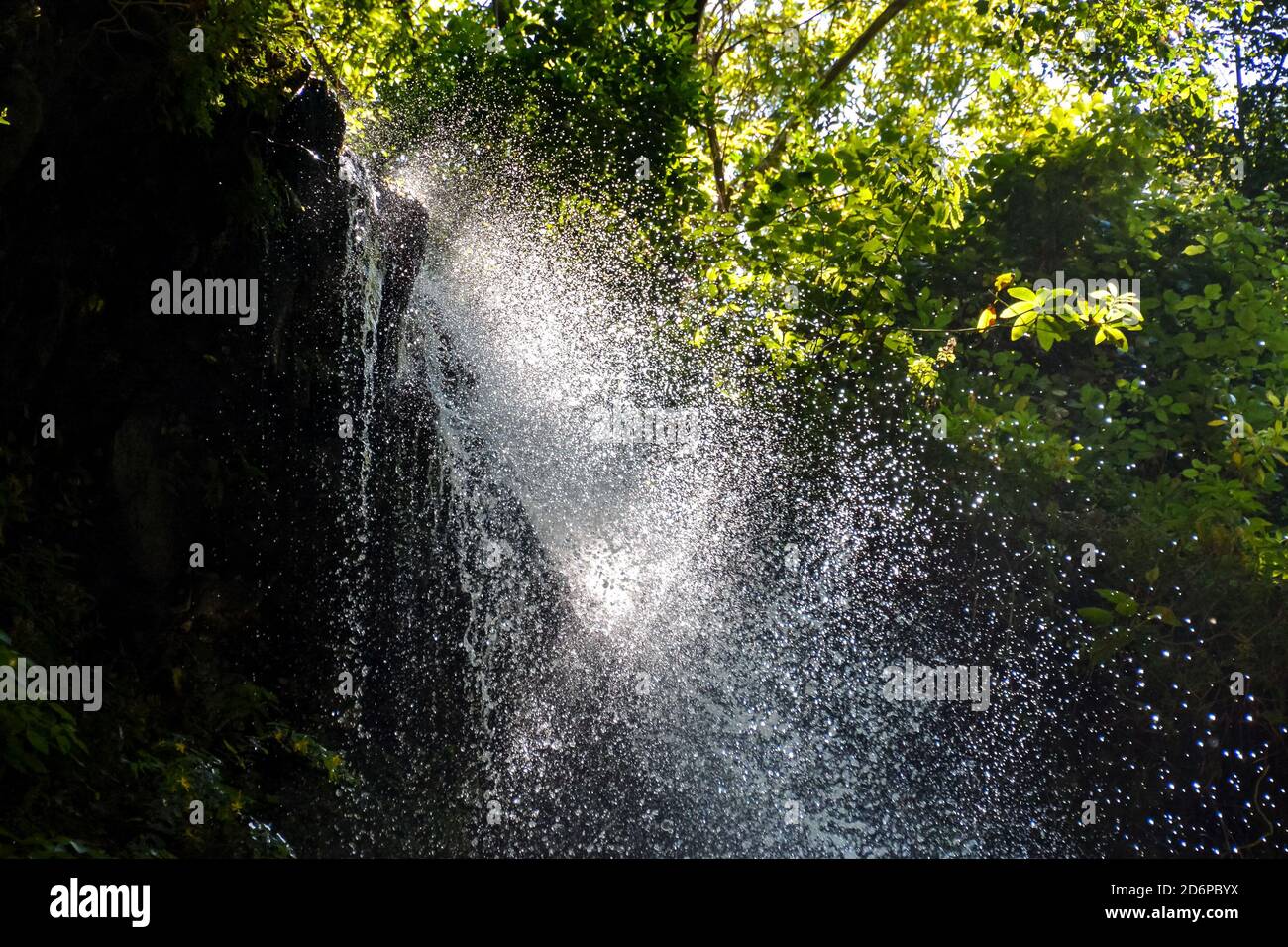 Water Splash Waterfall Stock Photo - Alamy
