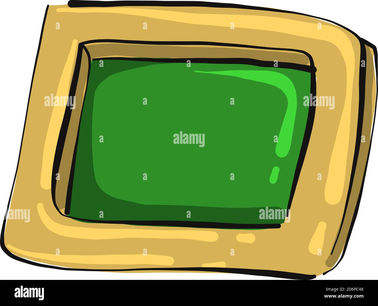 Vintage corner frame on Stock Vector Images - Alamy