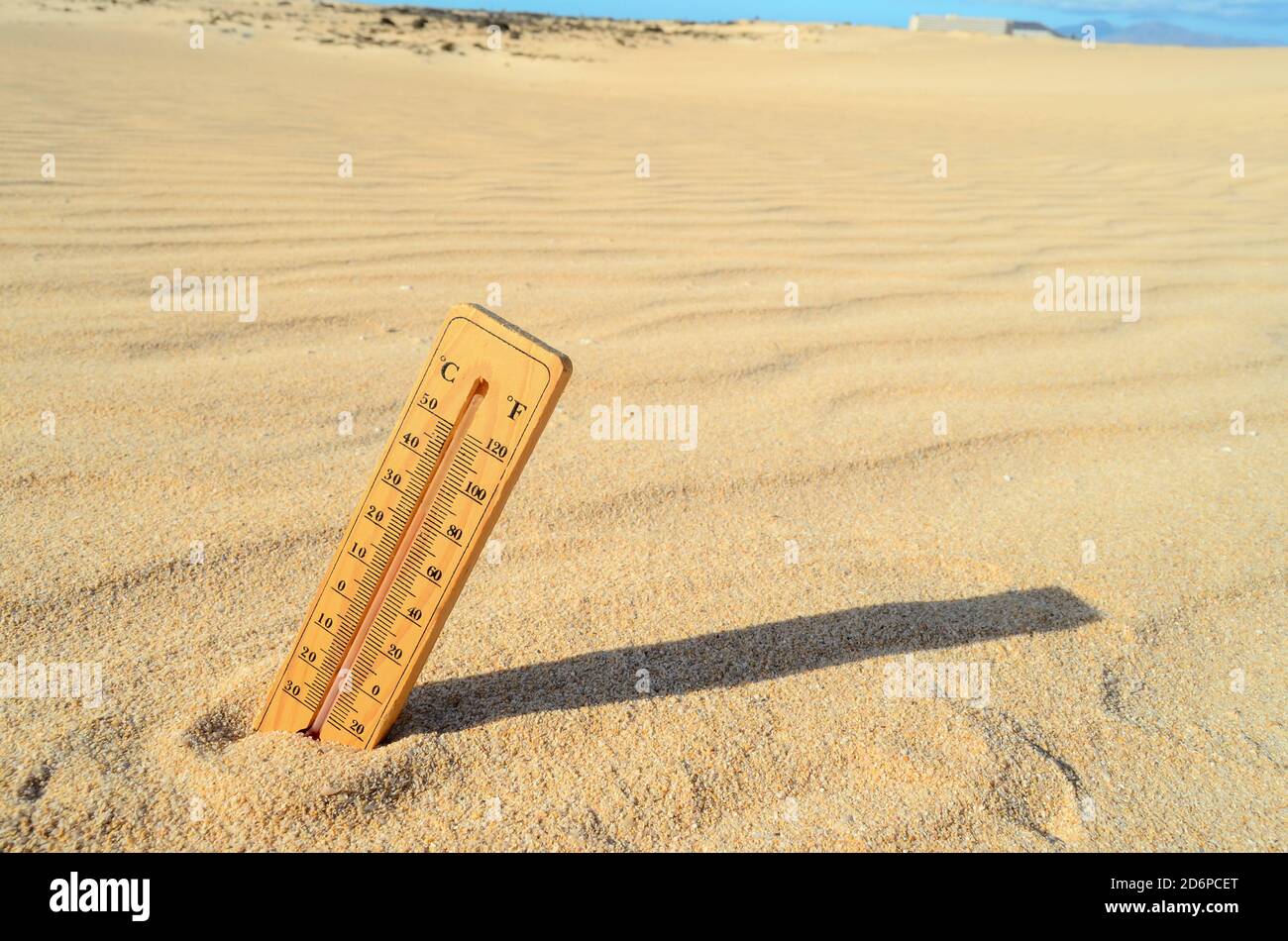 Object in the Dry Desert Stock Photo - Alamy