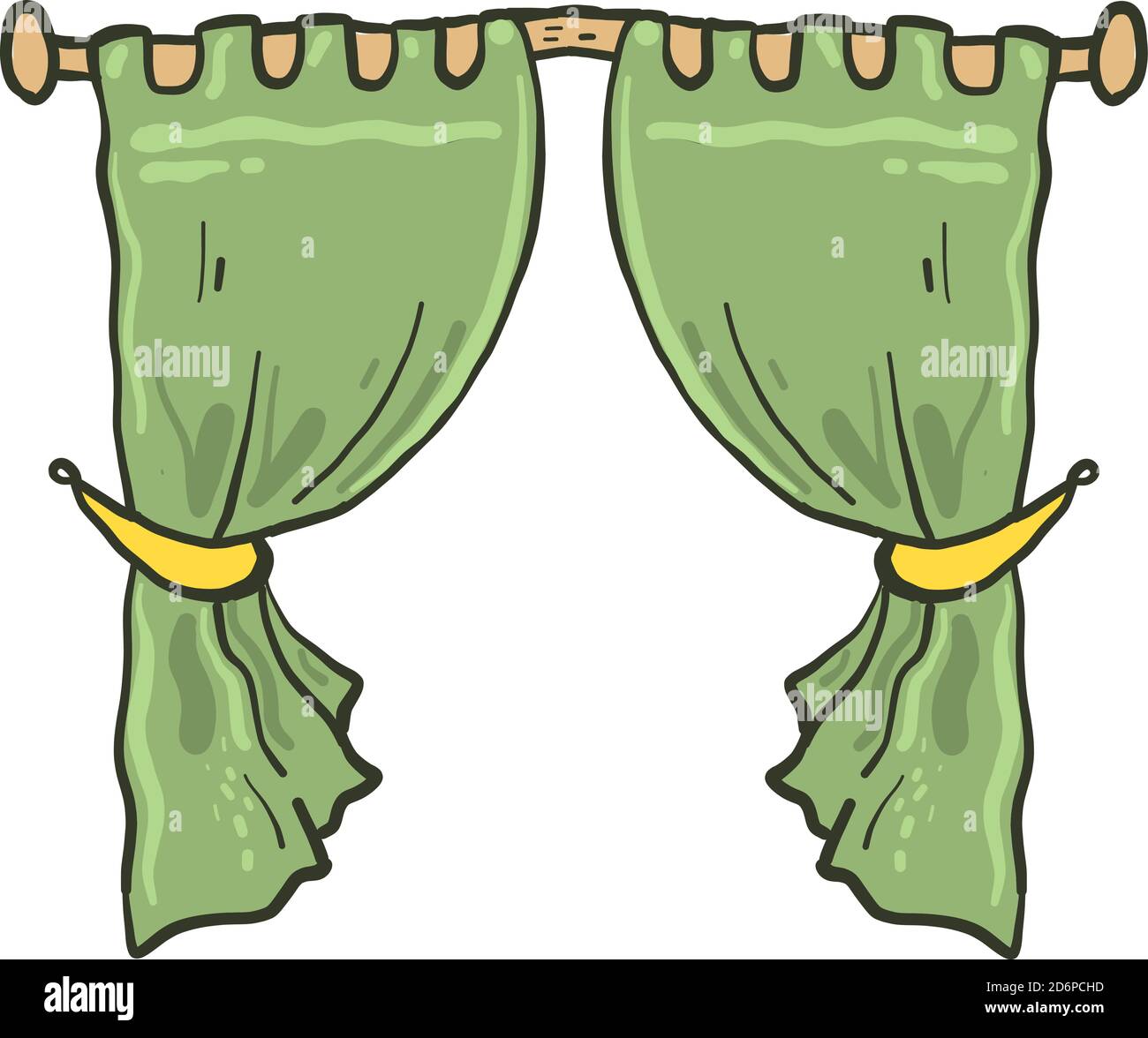 Green interior victorian Cut Out Stock Images & Pictures - Alamy