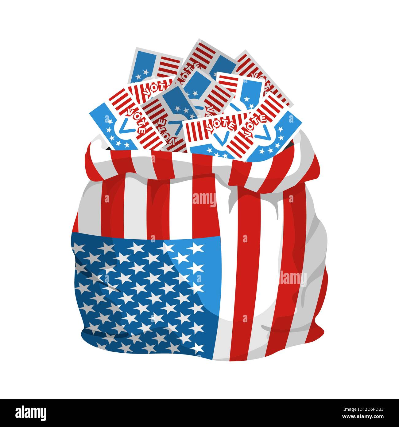 Ballot bag Stock Vector Images - Alamy