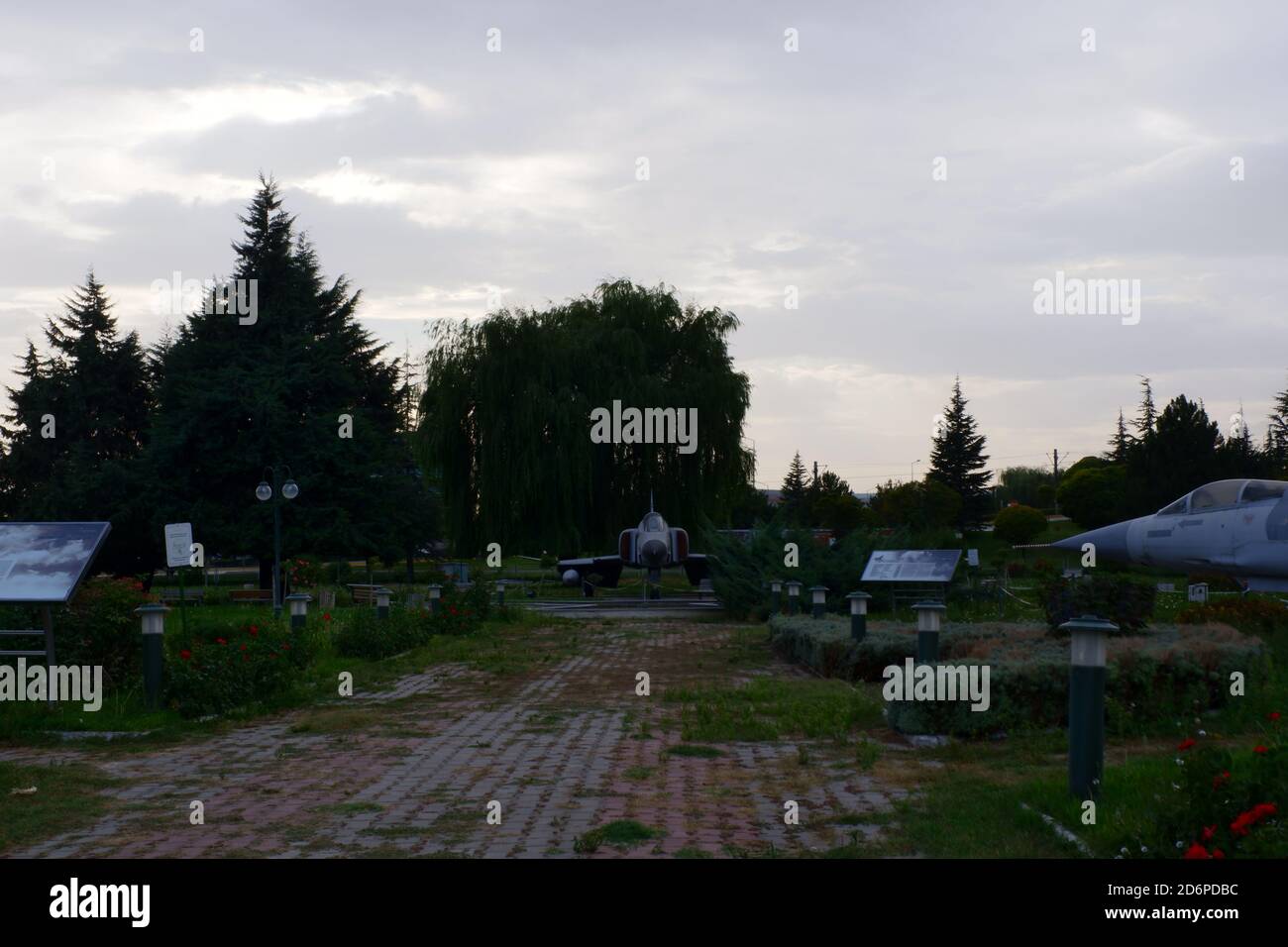 Planes in Aviation Park Stock Photo - Alamy
