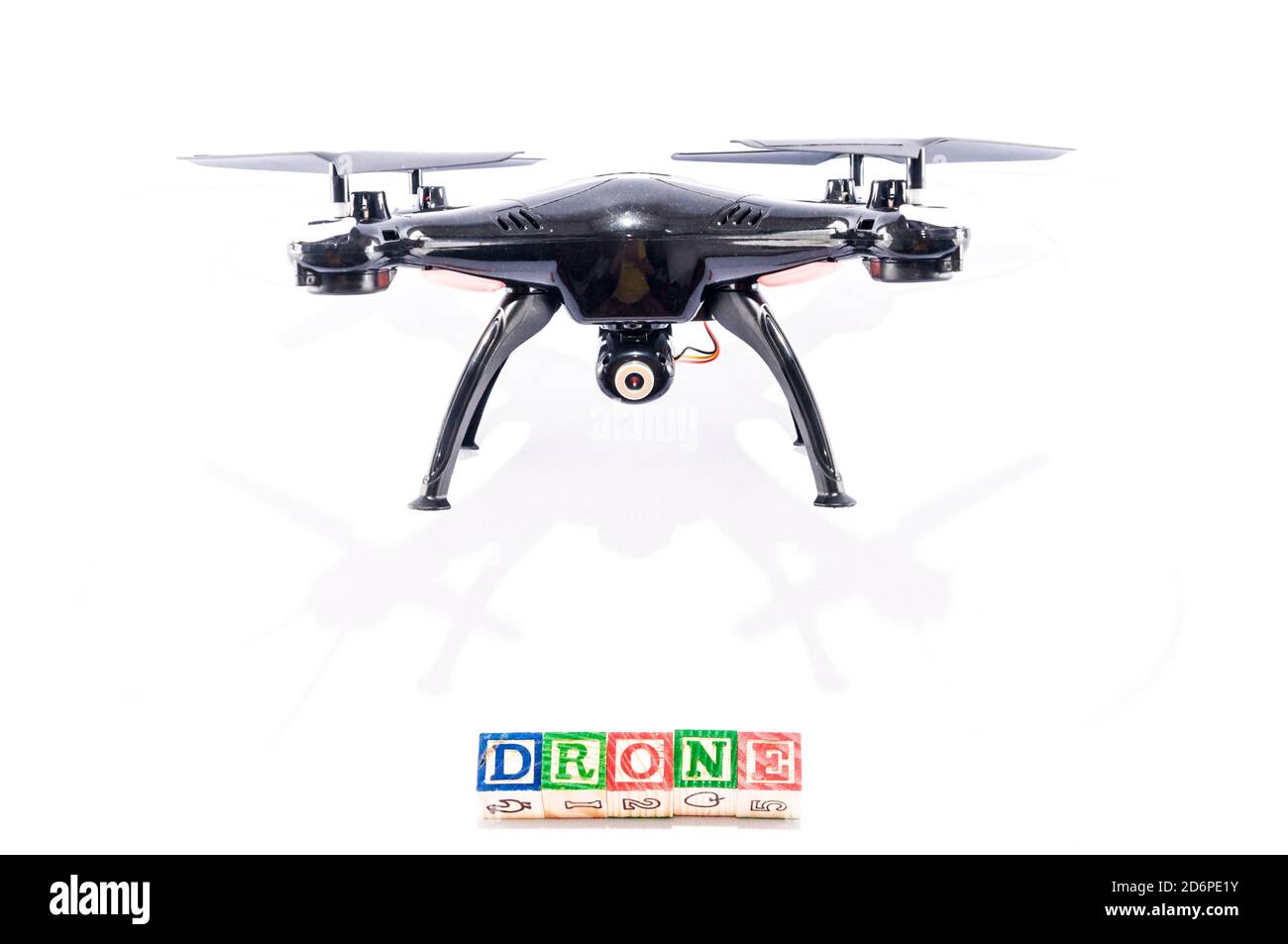 Modern Technology Copter closeup Aircraft Drone Stock Photo - Alamy